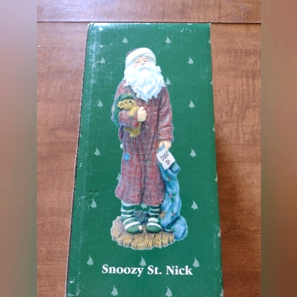 Boyds Bears | Holiday | Snoozy St Nicksleepytime Boyds Bear Figure 287 ...